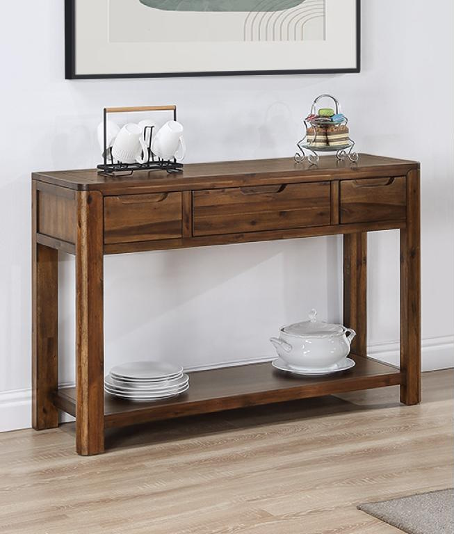 Delaney 3 Drawer Console - Creations Interiors